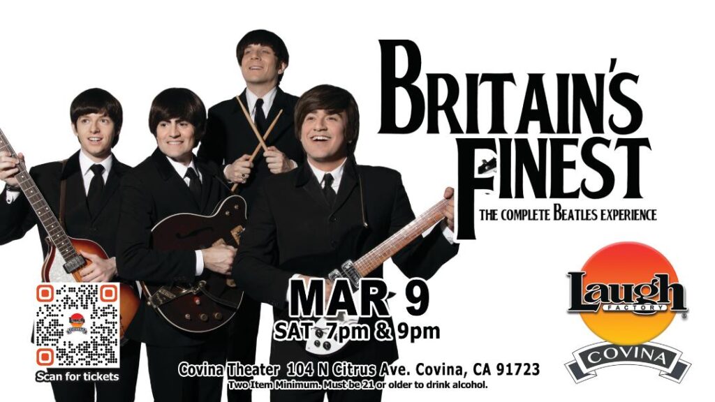 Britains Finest : Beatles Tribute Band - Covina Performing Arts Center